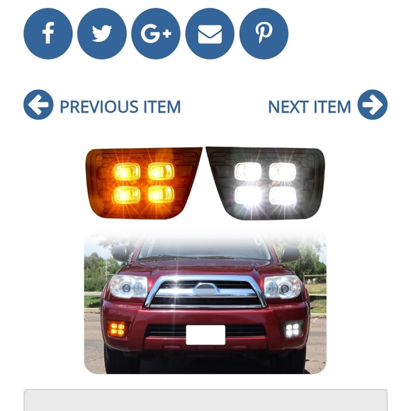 Car Audio, Video & GPS | Led Car Fog Lights Black And White | Poshmark